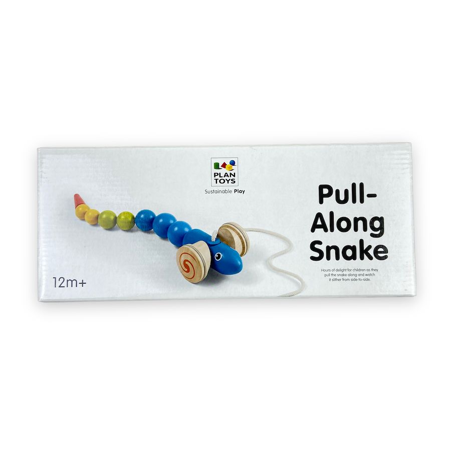 PlanToys Pull Along Snake – TOYCYCLE