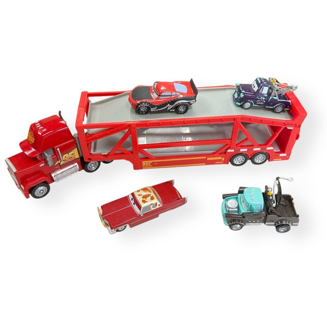 Cars Rust-eze Hauler 13" Transporter Bundle – TOYCYCLE