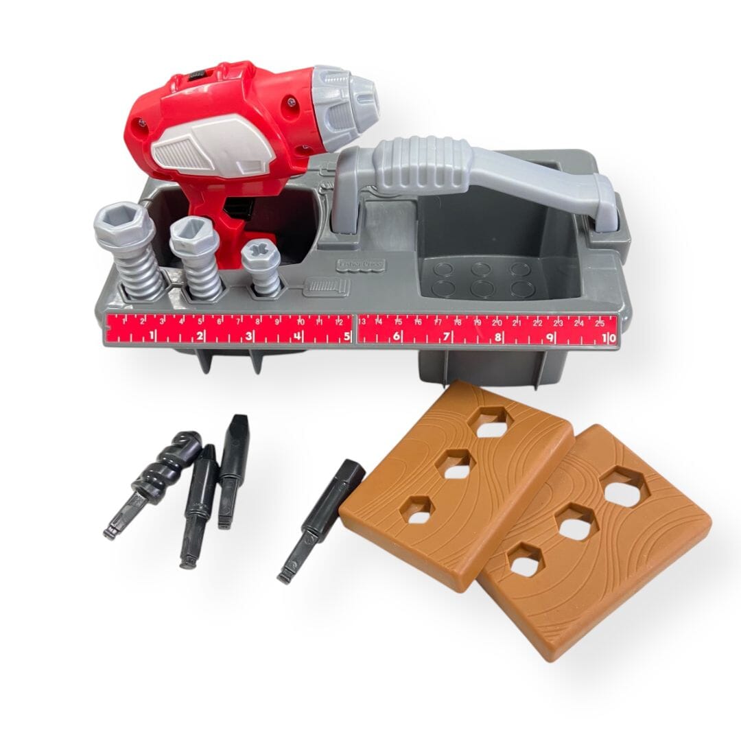 Fisher-Price Pretend Play Drillin' Action Tool Set – TOYCYCLE